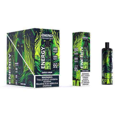 KK ENERGY DISPOSABLE 5000 PUFFS